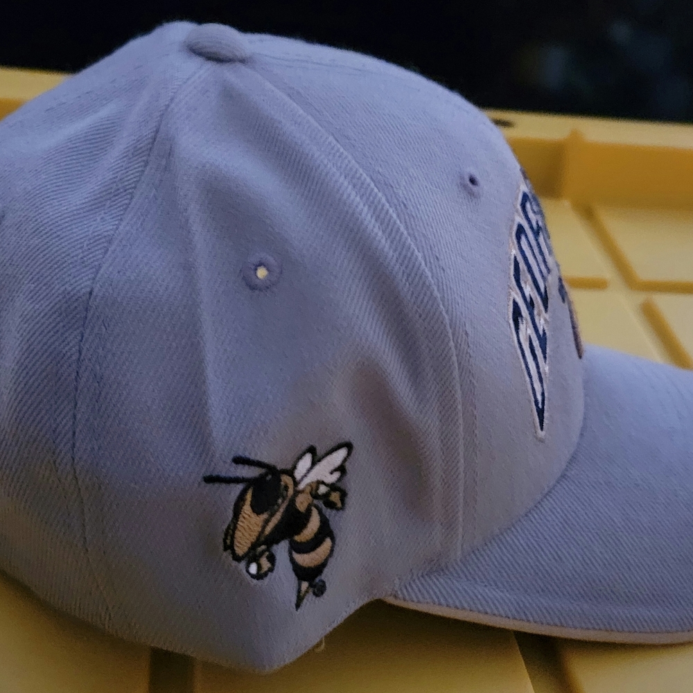 Georgia Tech 90s Classic Velcro Hat - Gem